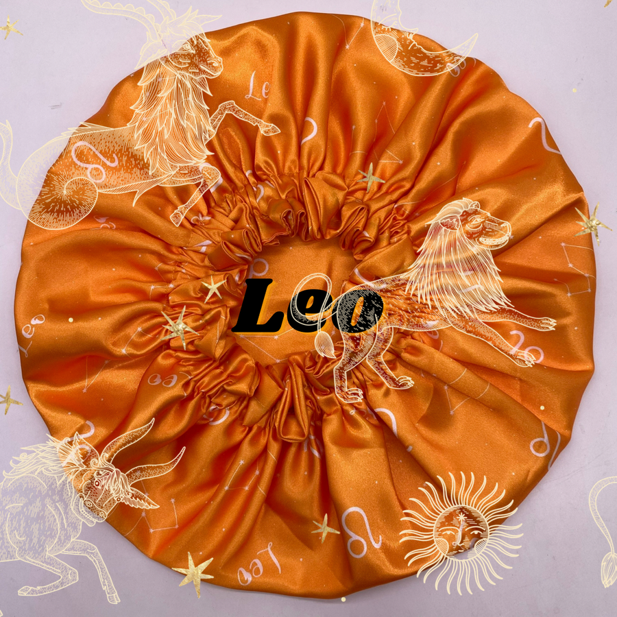 "Leo" Satin Bonnet – Goodnight Hair Bonnets
